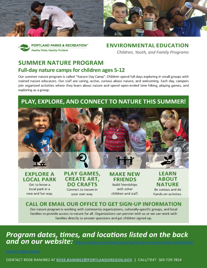 Nature Day Camp | Camp Rosenbaum
